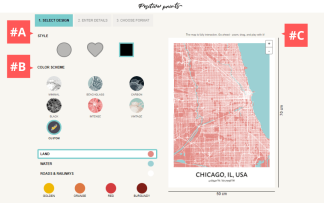 Custom City Map Prints: Create Unique Wall Art - Positive Prints