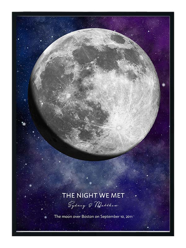 Our Moon - Personalized Anniversary Gift - Positive Prints