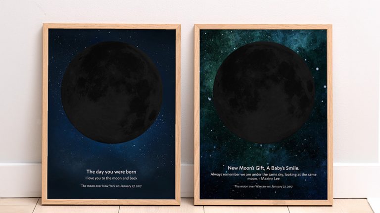 The Meaning of Being Born on a New Moon | Positive Prints