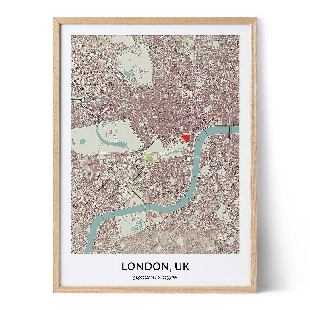 Custom Map Prints | Positive Prints