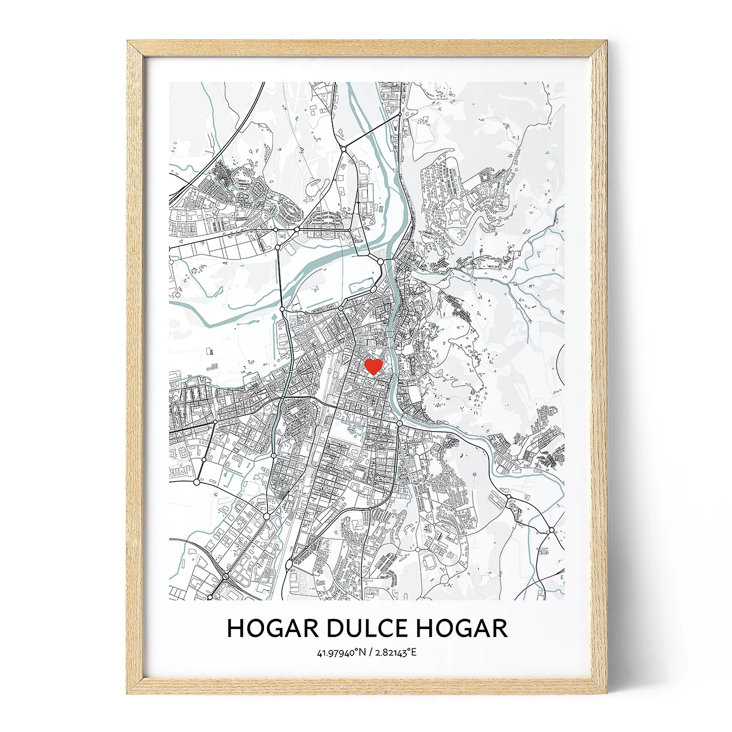 Mapa de un nuevo hogar - Positive Prints