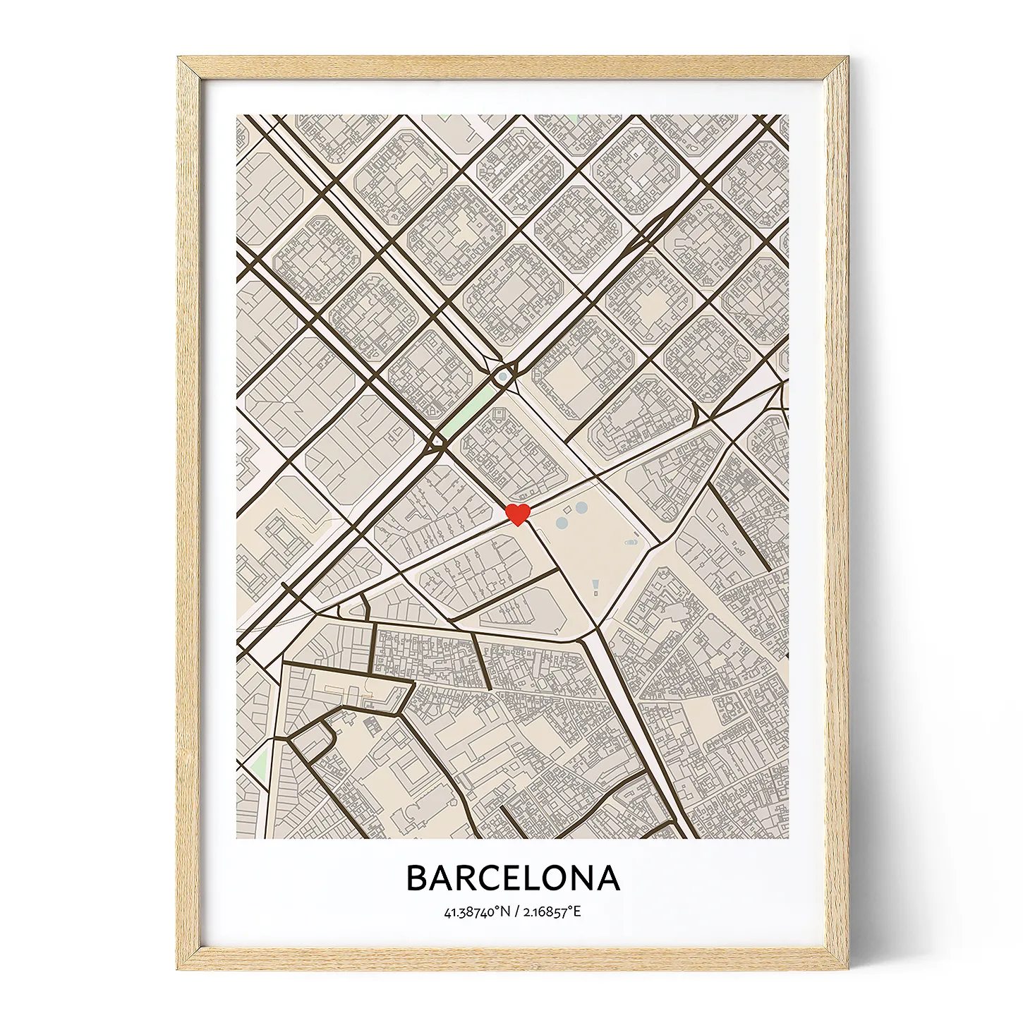 Mapas Personalizados | Cuadros Mapas Ciudades - Positive Prints