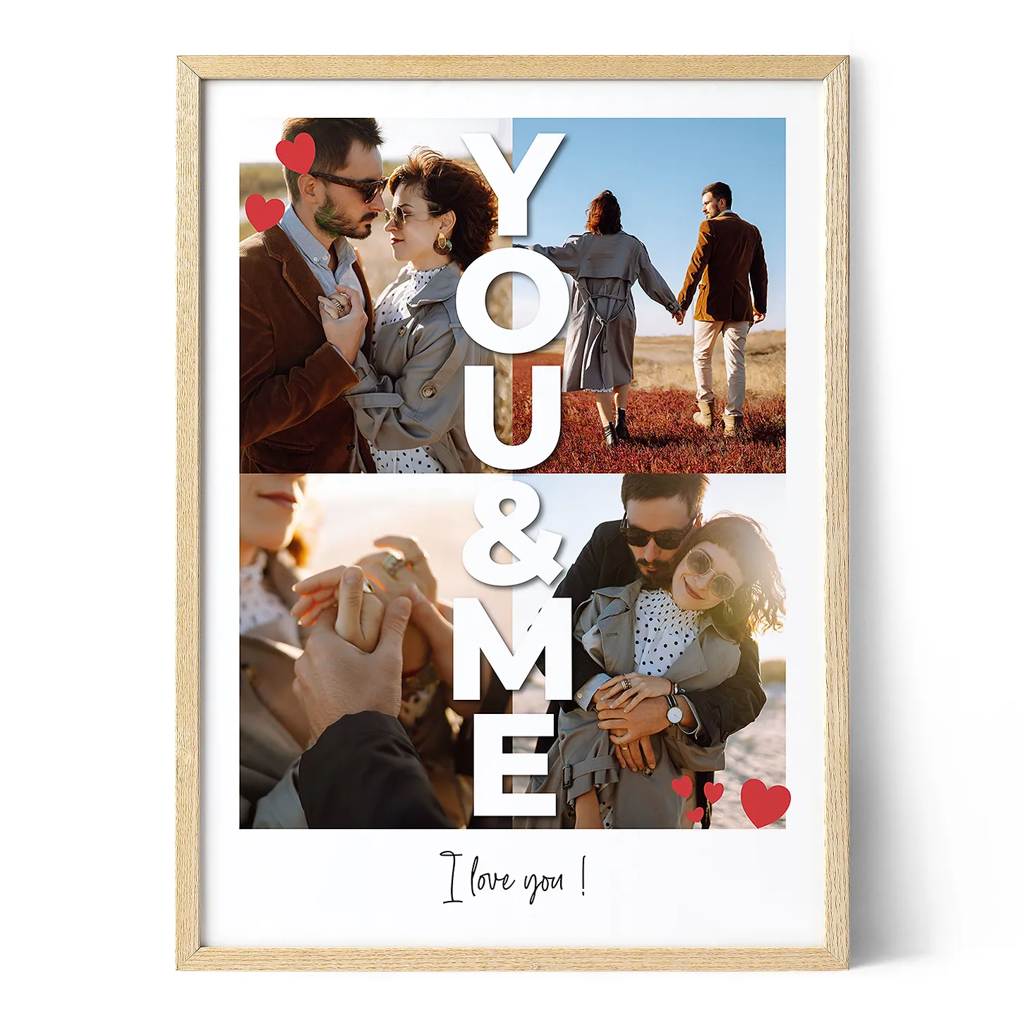 You & Me Photo Collage - Positive Prints