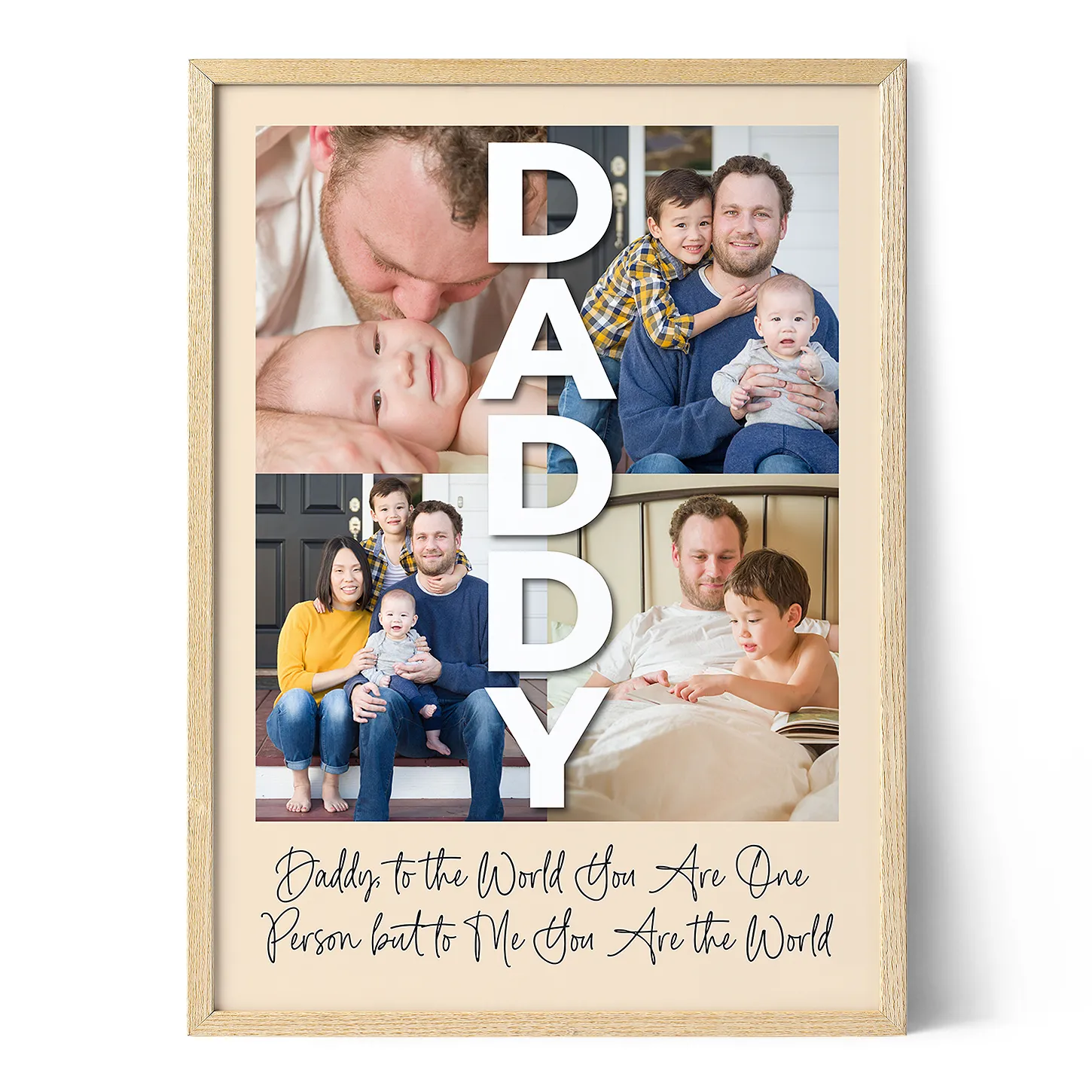 Daddy Photo Collage - Positive Prints