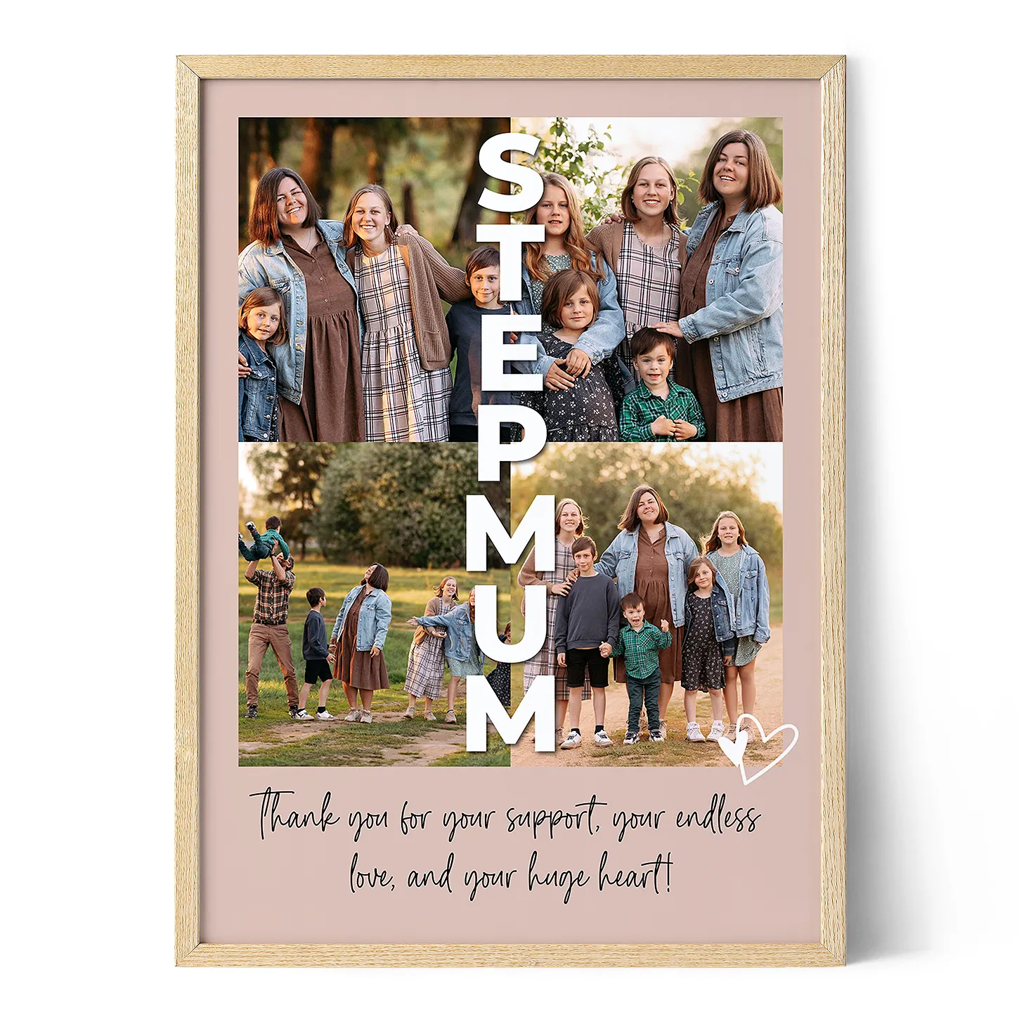 Stepmum Photo Collage - Positive Prints