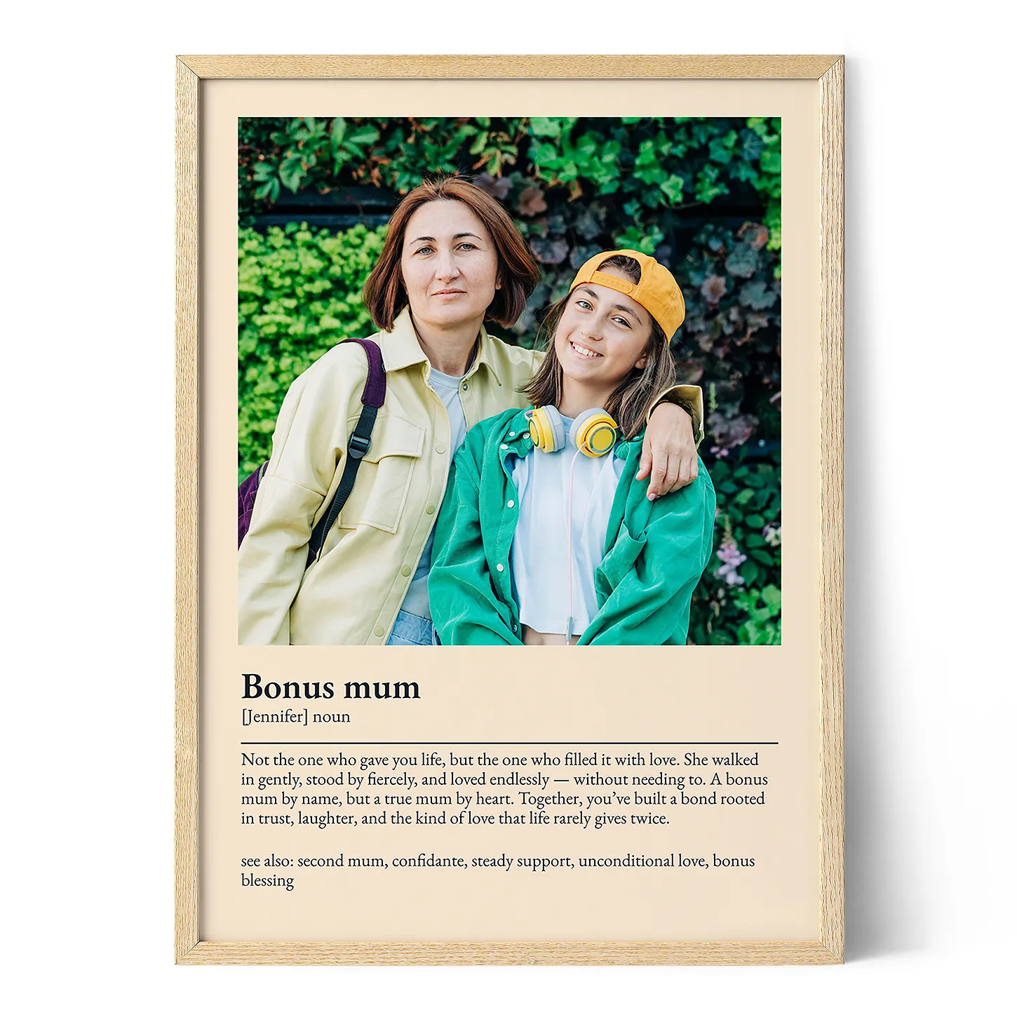 Bonus Mum Definition Poster - Positive Prints