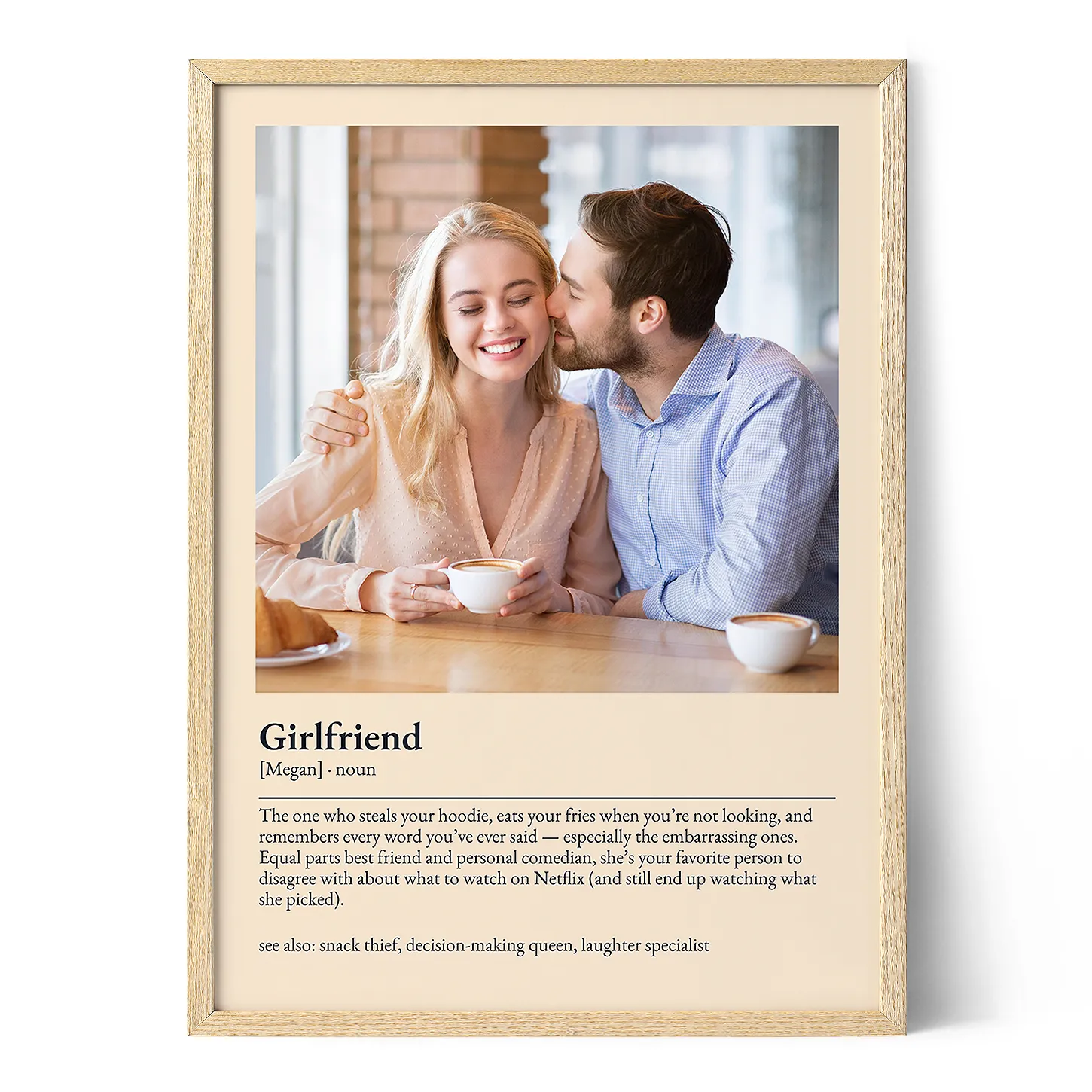 Girlfriend Definition Poster - Positive Prints
