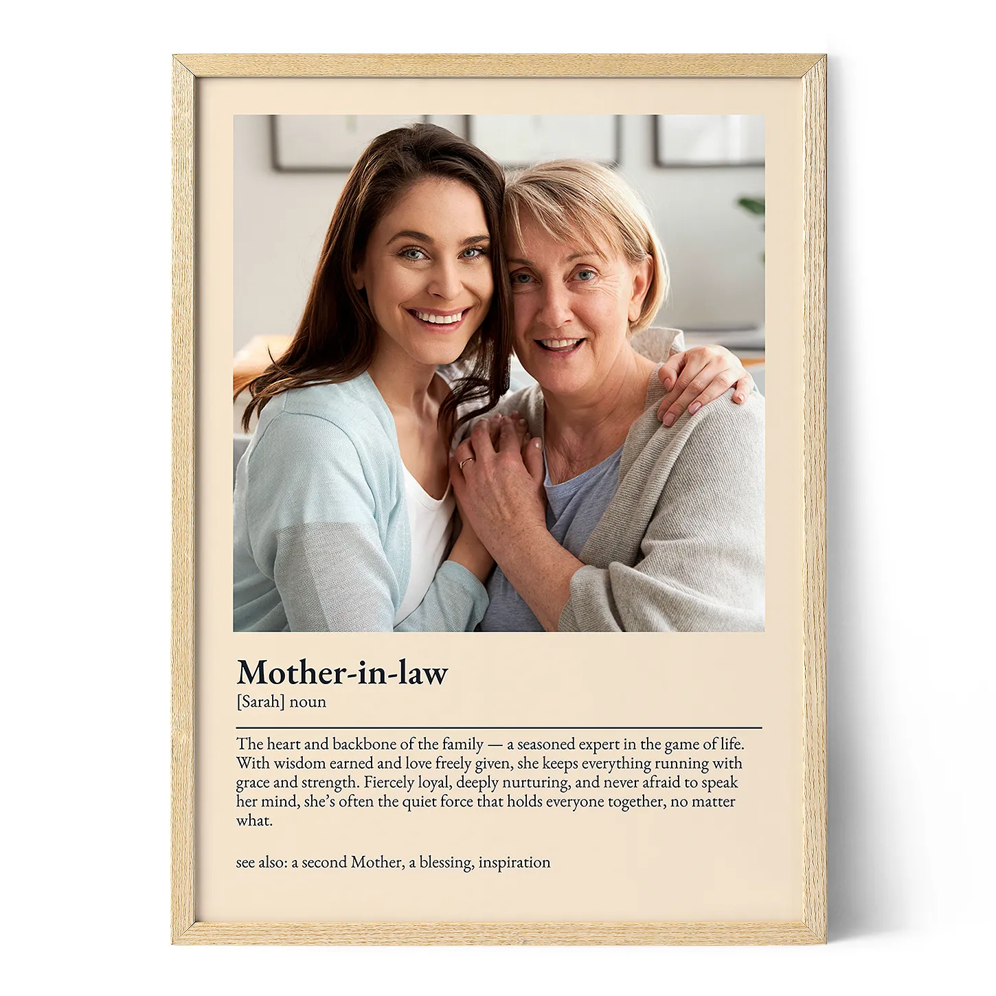 Mother-in-law Definition Poster - Positive Prints