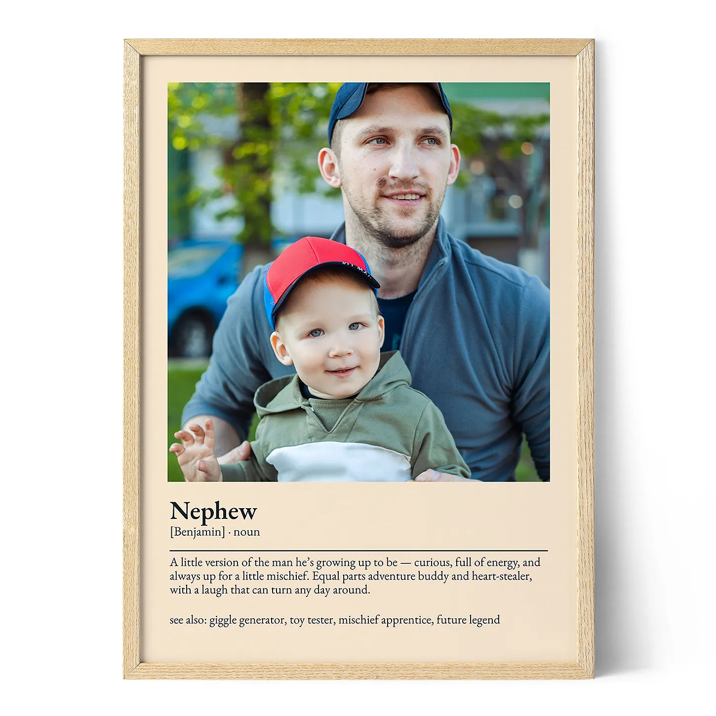 Nephew Definition Poster - Positive Prints