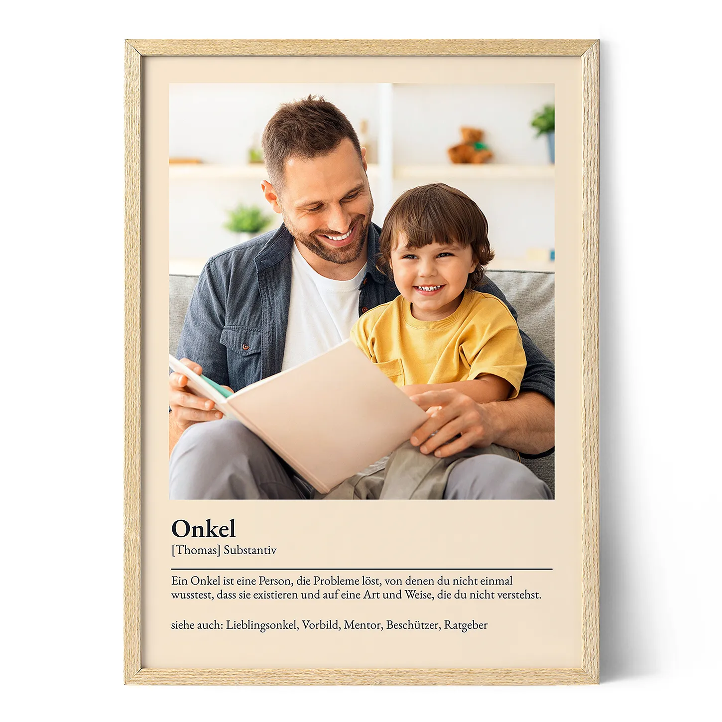 Onkel Poster mit Definition - Positive Prints
