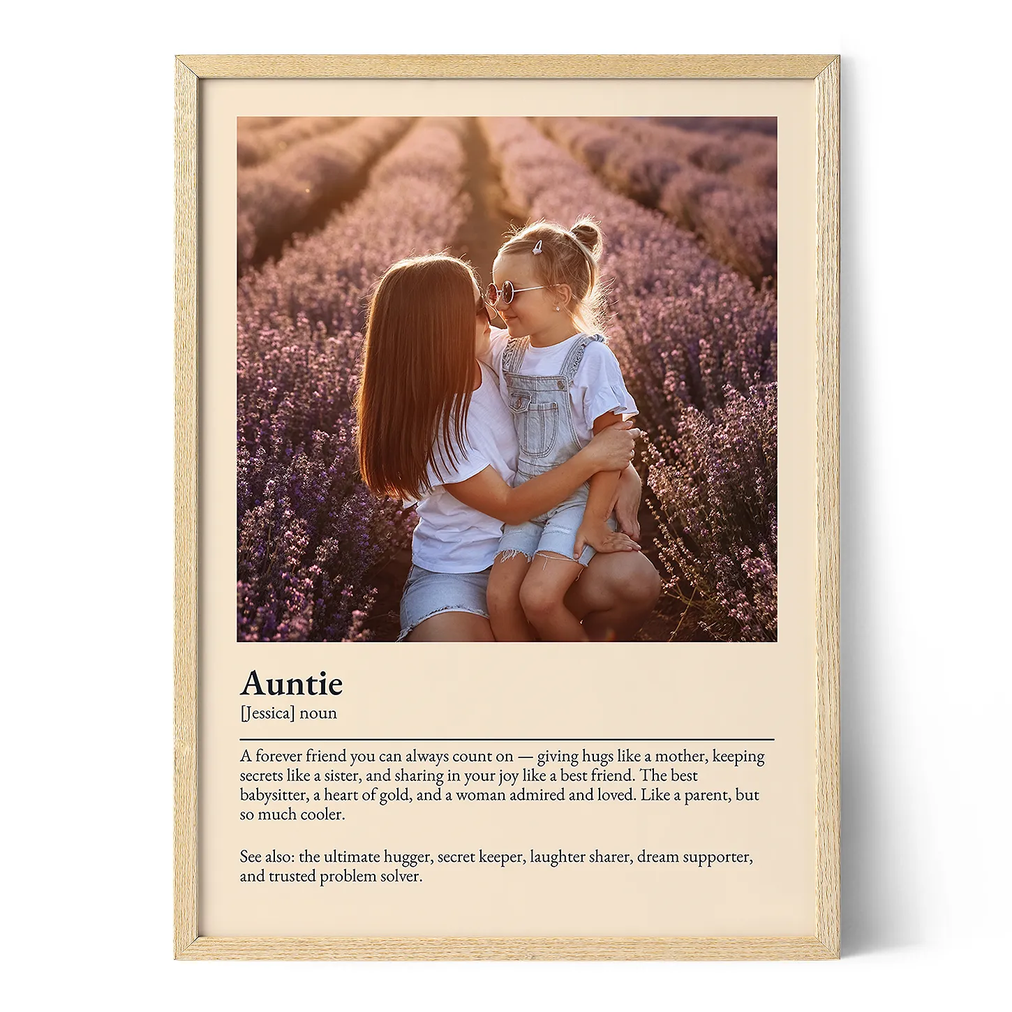 Auntie Definition Poster - Positive Prints