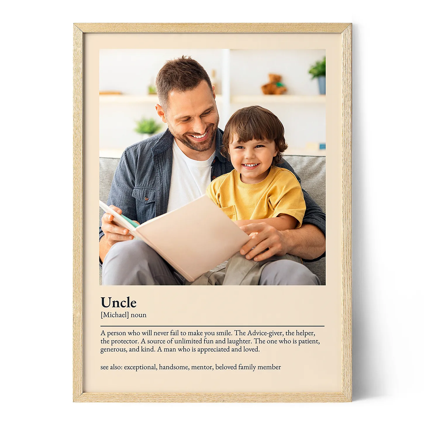 Uncle Definition Poster - Positive Prints